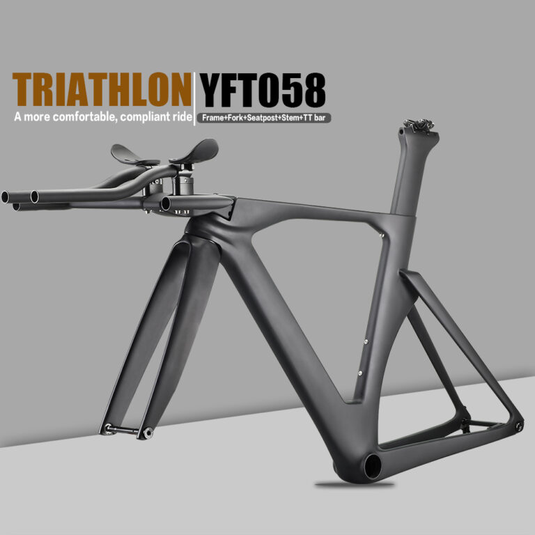 Airwolf YFT058 EPS Carbon Time Trial Frame BB386 Disc Carbon TT Bike ...