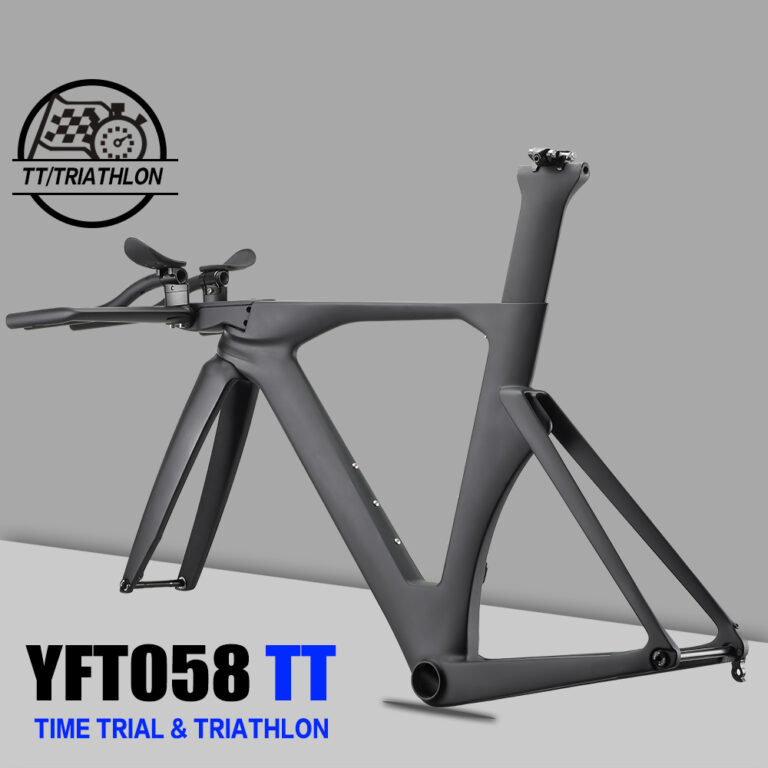 Airwolf YFT058 EPS Carbon Time Trial Frame BB386 Disc Carbon TT Bike ...