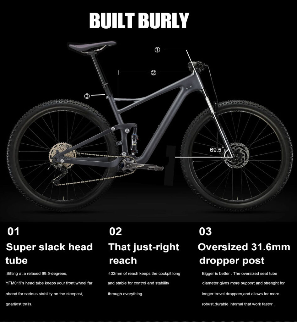 AIRWOLF 29ER Full Suspension MTB Mountain Bike Frame Enduro Downhill AM ...