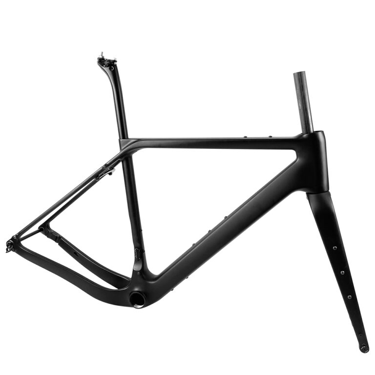 AIRWOLF YFR056 700C All Internal Cable Carbon Gravel Bike Frame Without ...