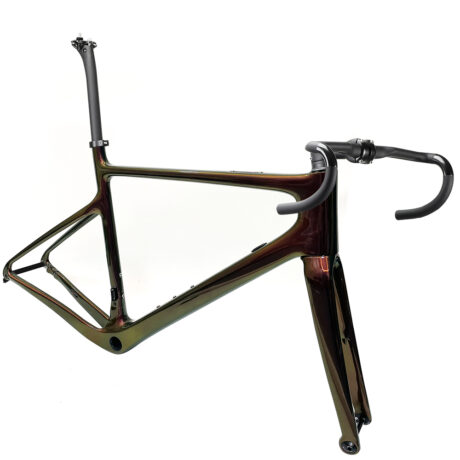 T1100 A5 Road Frame 700C Full Carbon Fiber Gravel Bike Frame Road ...