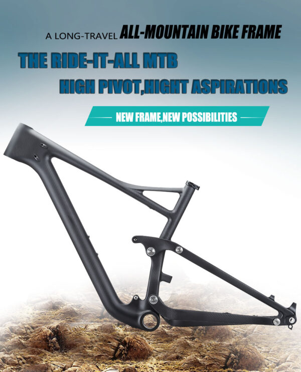 AIRWOLF 29ER Full Suspension MTB Mountain Bike Frame Enduro Downhill AM ...