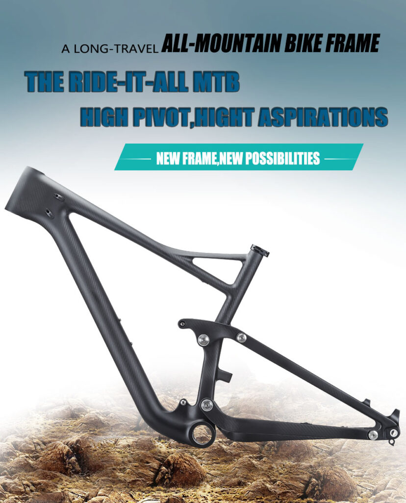 AIRWOLF 29ER Full Suspension MTB Mountain Bike Frame Enduro Downhill AM ...