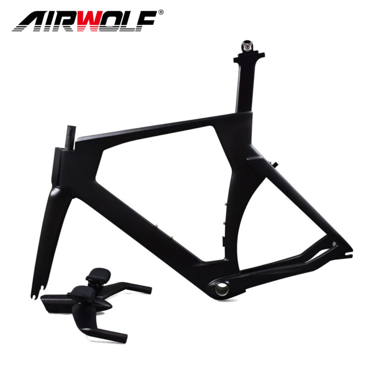 AIRWOLF YFT016 Light Weight Carbon Aero Time Trial Bike Frame UD BB86 ...