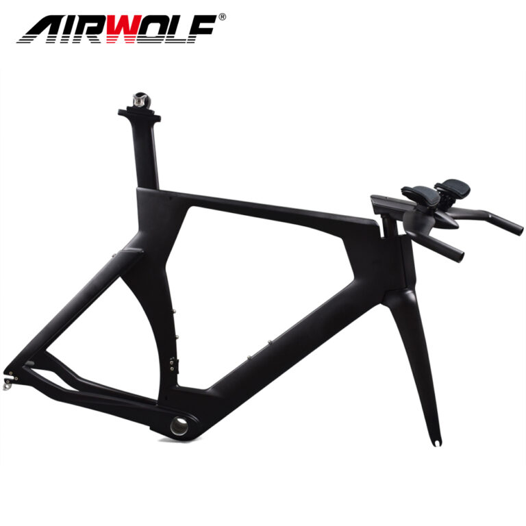 AIRWOLF YFT016 Light Weight Carbon Aero Time Trial Bike Frame UD BB86 ...
