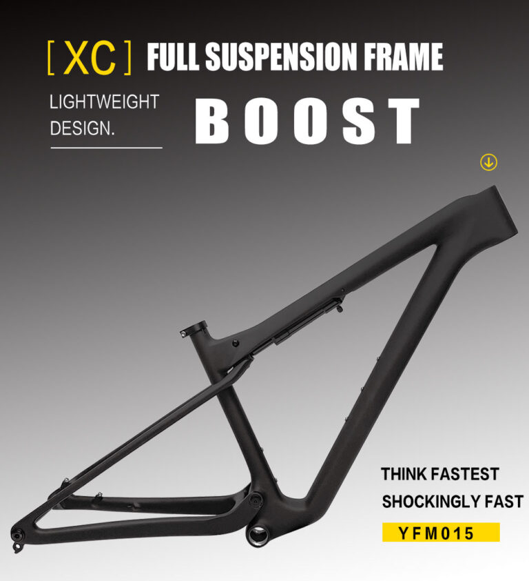 AIRWOLF YFM015 29ER Full Suspension Carbon Mountain Bike Frame And ...