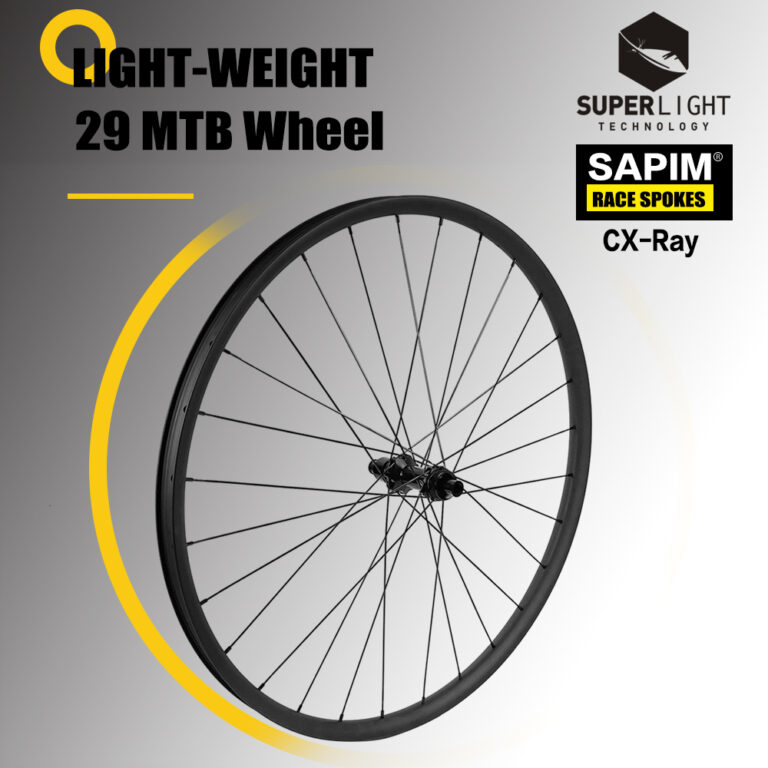 AIRWOLF 1200G 29ER Mountain Bike Wheel Set 28H Disc Brake MTB Rim ...