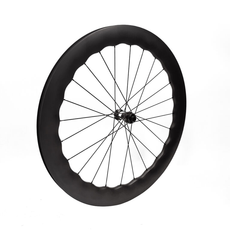 AIRWOLF Ultralight Road Disc Carbon Wave Wheelset 28MM Width 22MM Inner ...
