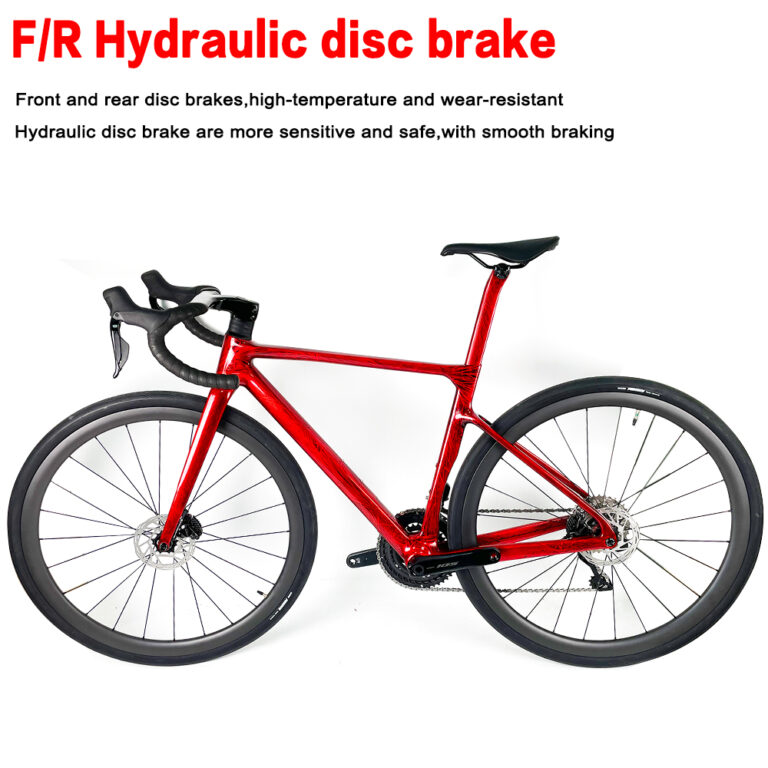 AIRWOLF YFR066 Ice Crystal Complete Gravel Bike 8KG Carbon Fiber Road ...