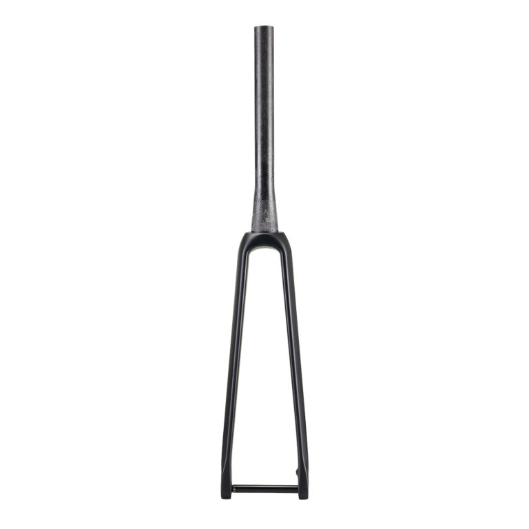 AIRWOLF 700C Road Bike Carbon Fibre Front Fork Tapered Tube Carbon Disc ...