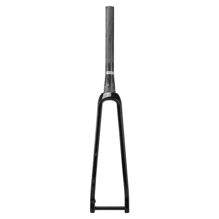 AIRWOLF 700C Road Bike Carbon Fibre Front Fork Tapered Tube Carbon Disc ...