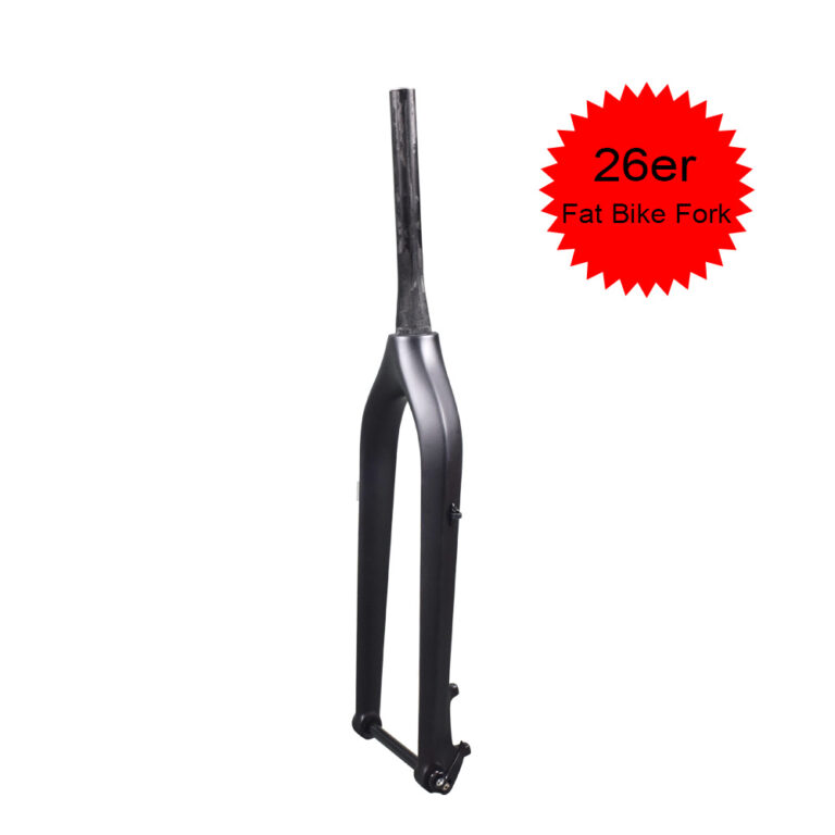 AIRWOLF Carbon Mountain Bike Fork 26ER Thru Axle 150X15MM Snow Fat Bike ...