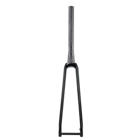 AIRWOLF 700C Road Bike Carbon Fibre Front Fork Tapered Tube Carbon Disc ...