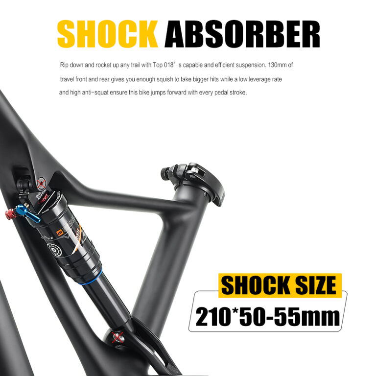 AIRWOLF 29ER Full Suspension Mountain Bike Frames BSA Carbon Frame ...