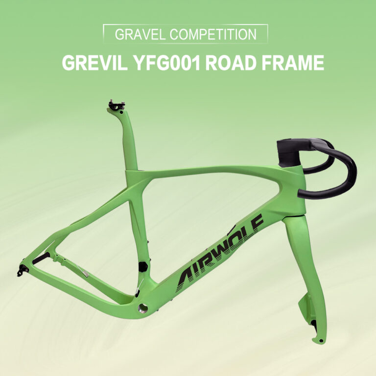 2024 Gravel Carbon Fiber Frame Disc Road Grevil F Frames T1100 BSA ...