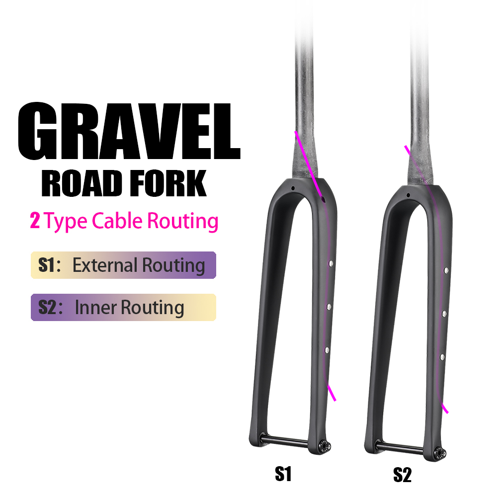 Best Carbon Forks For Bikes Carbon Fiber Straight Tube Bike Fork - T800 Full Carbon Road Bicycle ...