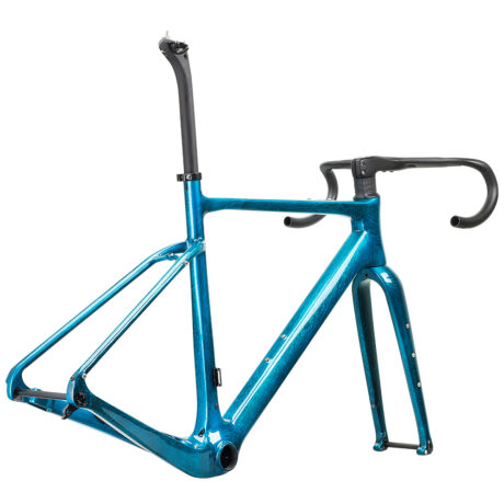 AIRWOLF Carbon Gravel Road Frame 700*45C Max Tire Disc Brake Road Frame ...