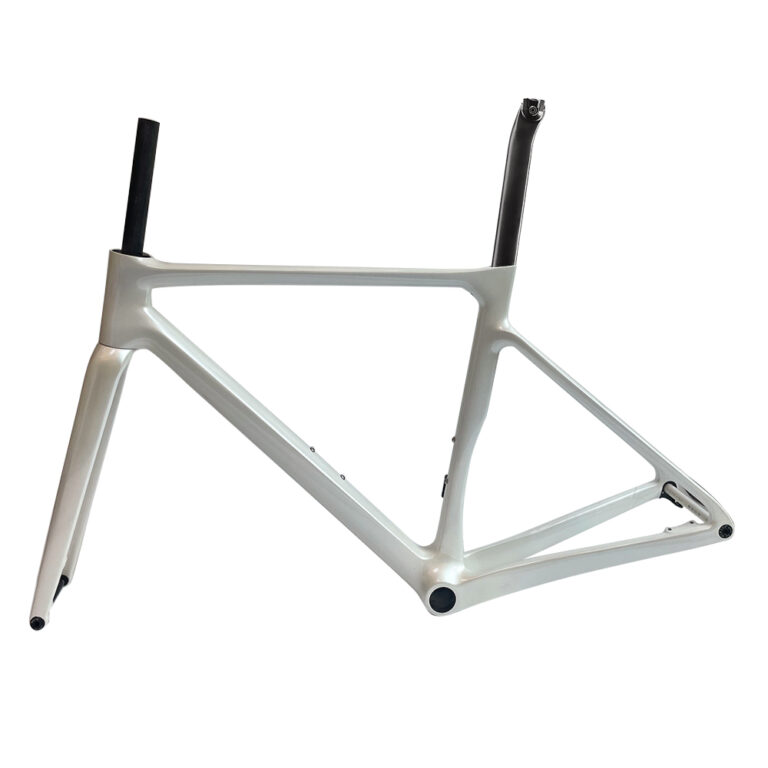 AIRWOLF Carbon Road Frame Disc Brake Full Inner Cable Routing Bicycle ...